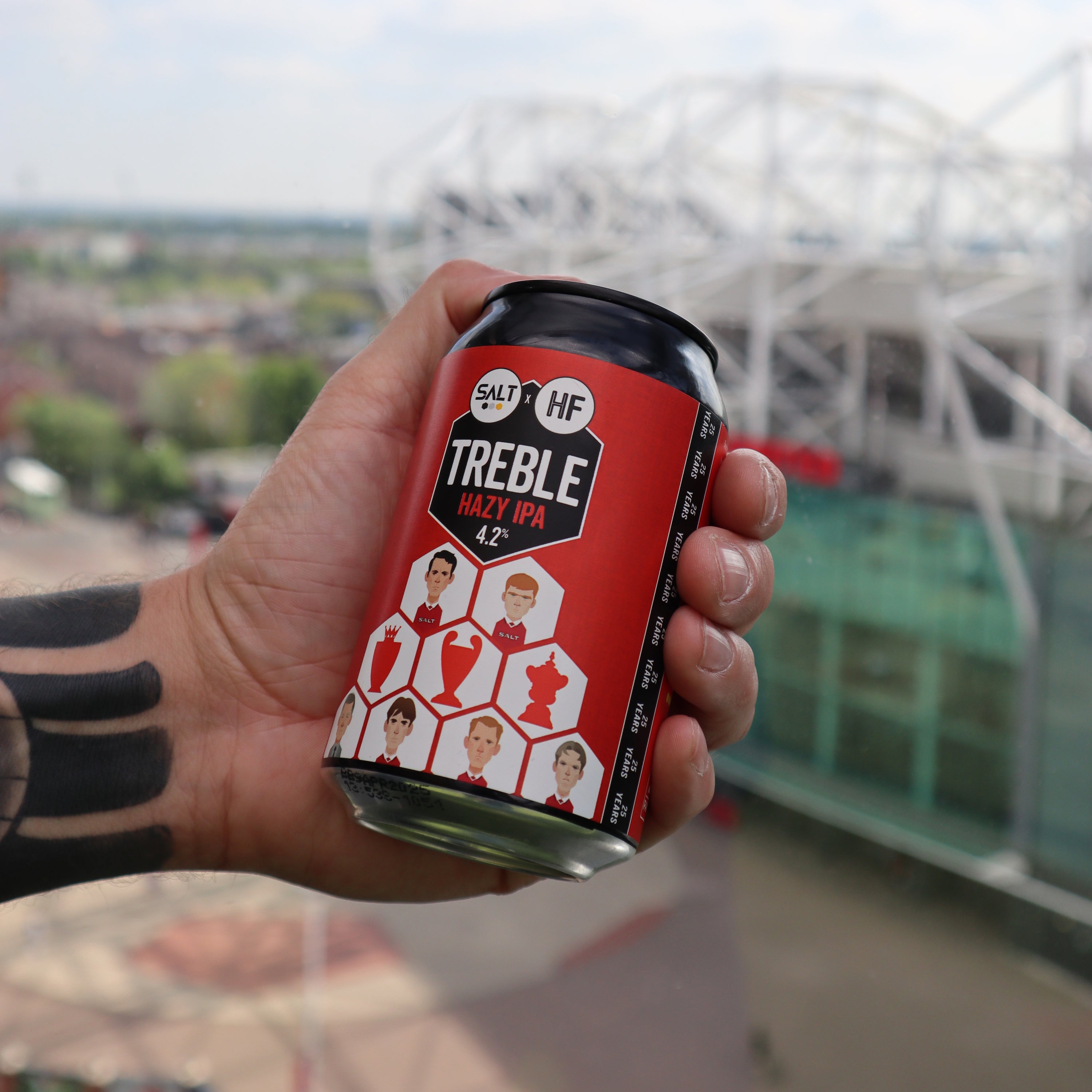 SALT x HOTEL FOOTBALL Release New 'TREBLE' Beer to Celebrate Mancheste