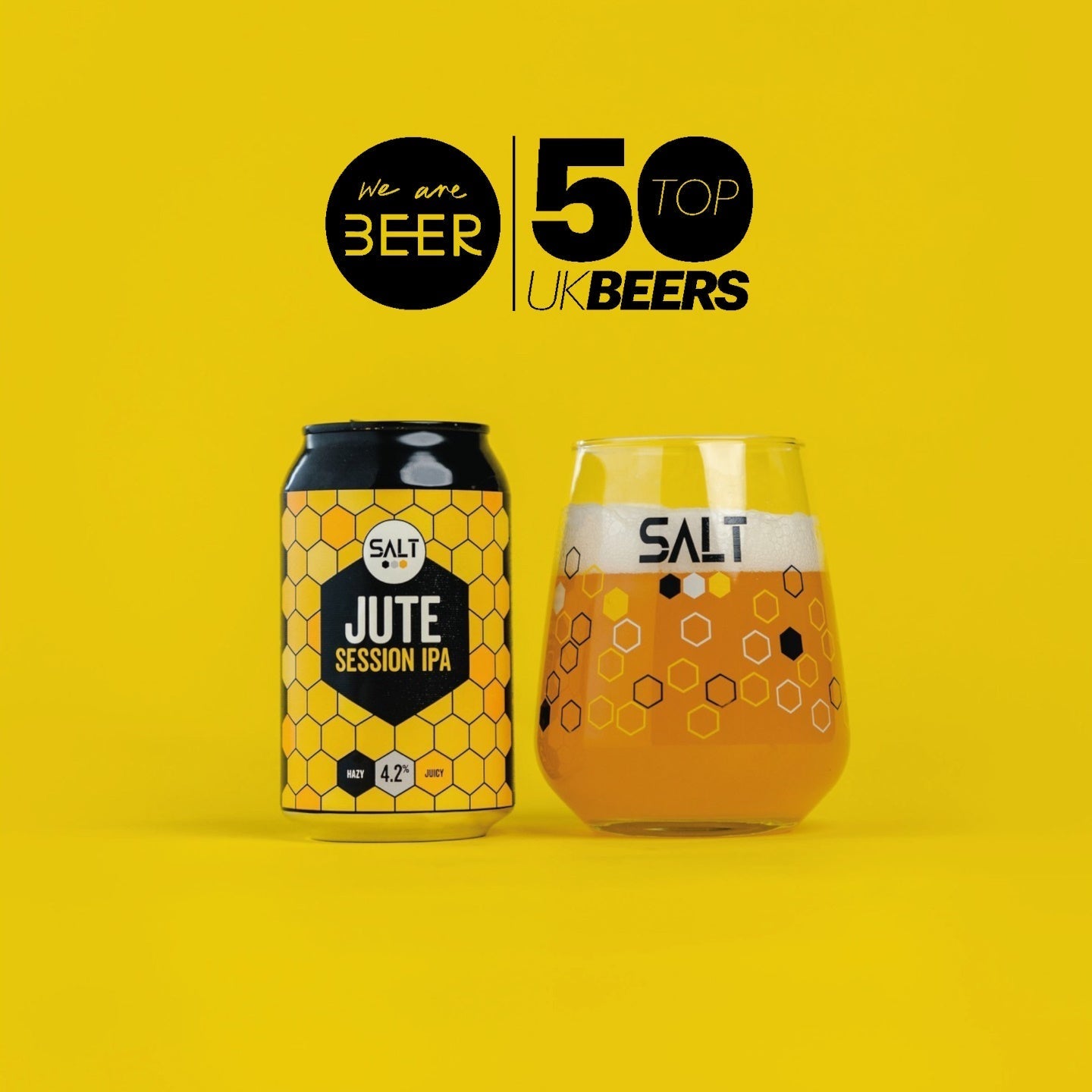 We are one of the Top 50 UK Beers!