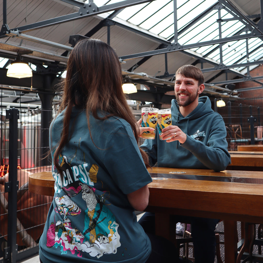 ALPACALYPSE PINT GLASS 568ml/20oz