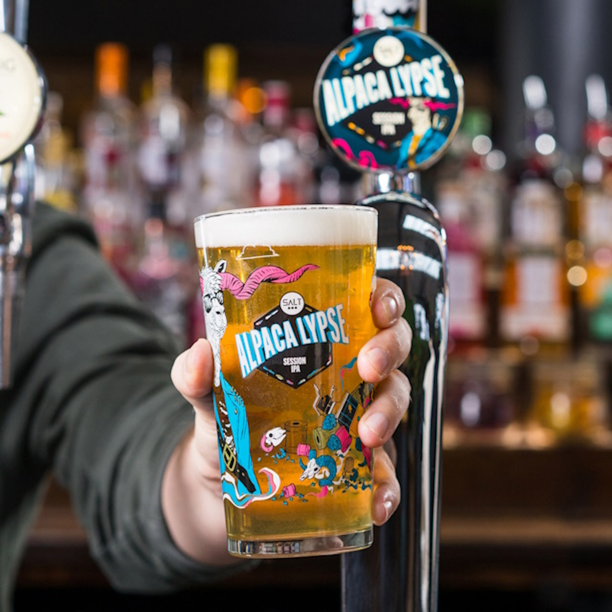 ALPACALYPSE PINT GLASS 568ml/20oz