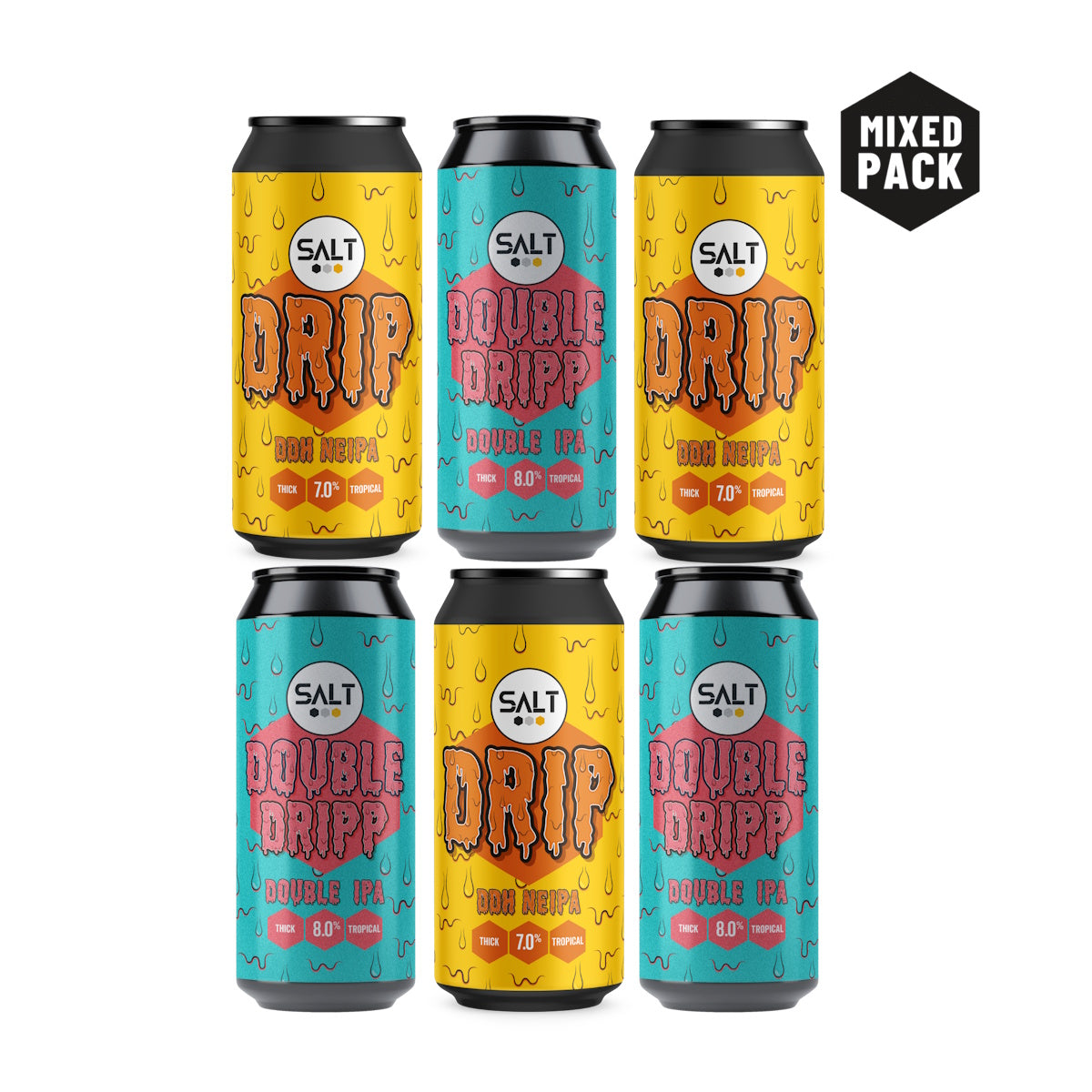 MIXED IPA 6 PACK | HIGH ABV IPA BEERS